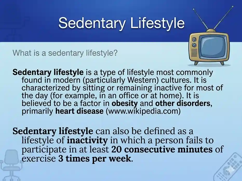 Sedentary Lifestyle: Potential Risks and Practical Solutions for Better ...